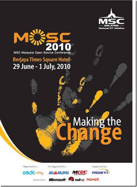 MSC Malaysia Open Source Conference 2010